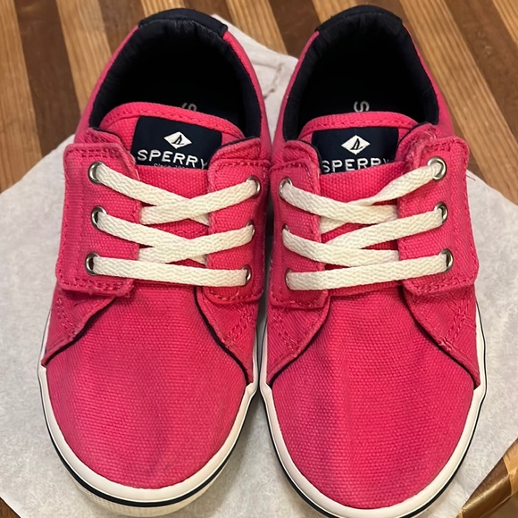 Sperry | Shoes | Sperry Girls Size Striper Ii Ac Hot Pink | Poshmark